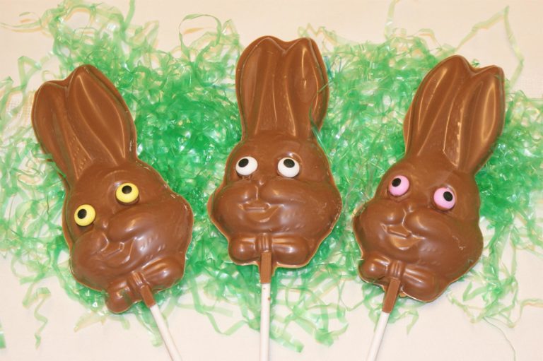 Large Rabbit Head Lollipop - Fuller's Candies